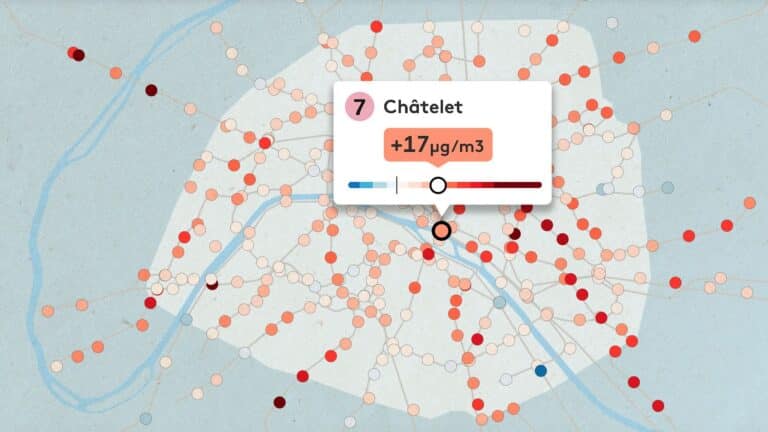 Dans le métro parisien, la pollution de l’air explose les limites ...