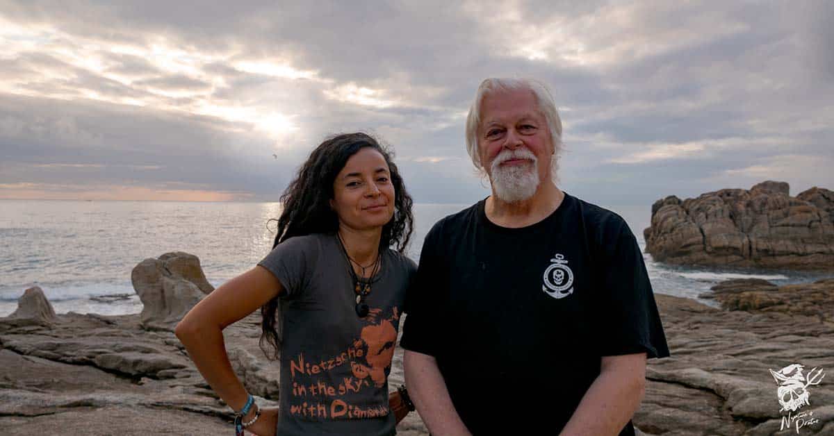 Paul Watson et Lamya Essemlali, les protecteurs des océans