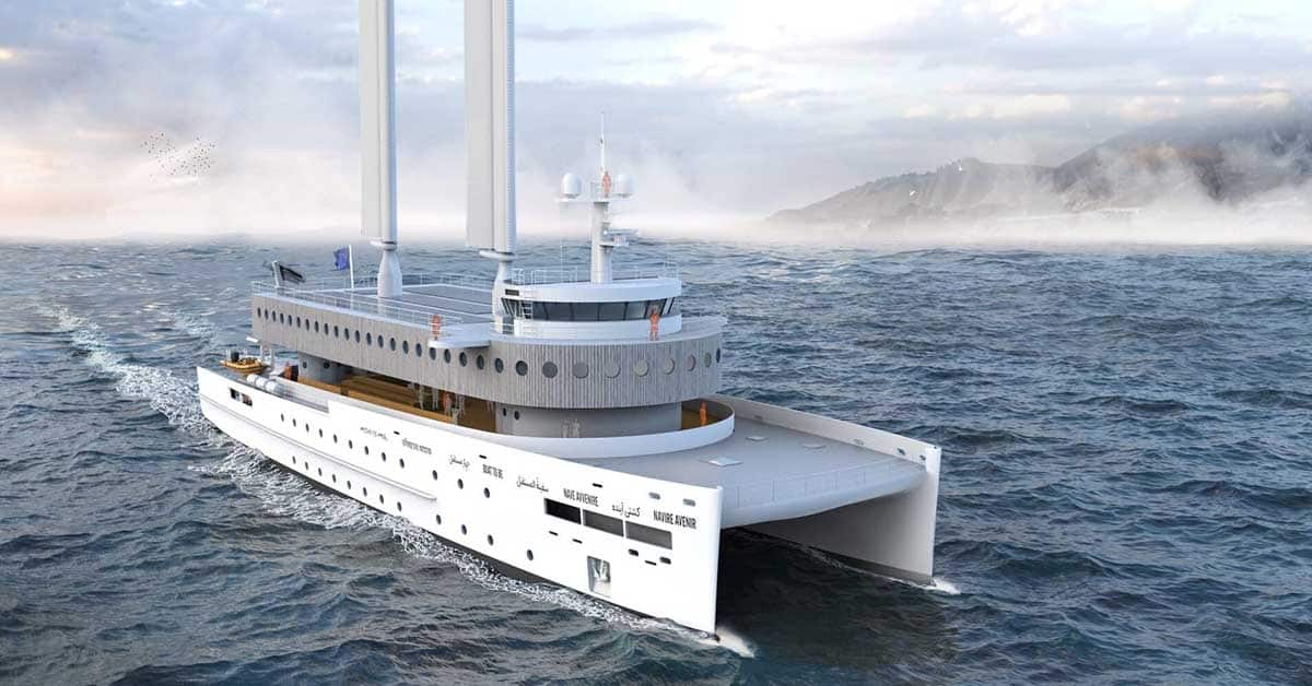 Navire Avenir : premier bateau pour le sauvetage en haute mer