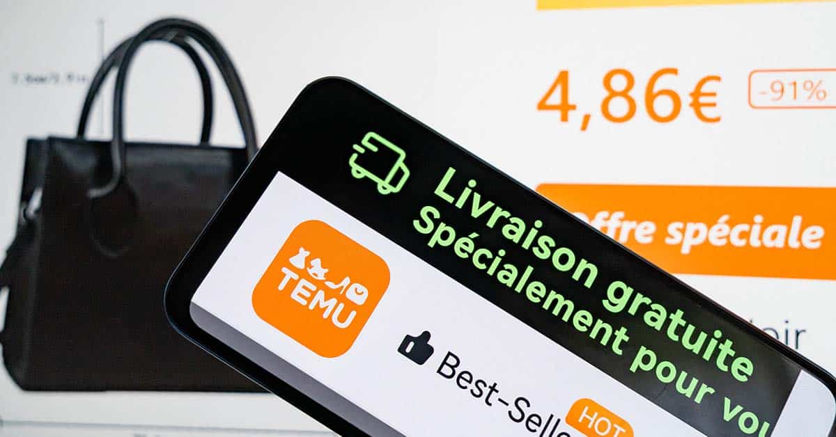 Temu génère 12 millions de colis en France chaque mois